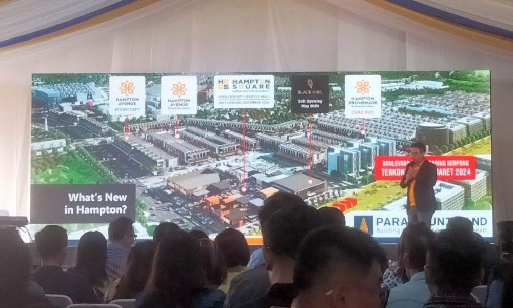 Paramount Land Menggelar Groundbreaking Hampton Square, Open Concept ...