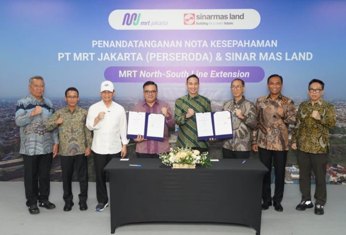 PT MRT Jakarta (Perseroda) Sepakati Kerja Sama Studi Kelayakan Pengembangan MRT Lebak Bulus ...